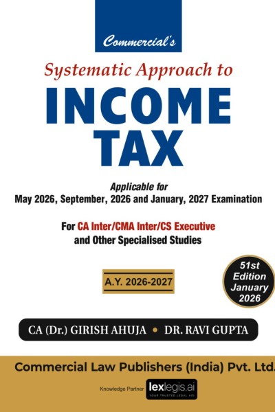 Systematic Approach to Income Tax | Applicable for May 2026, Sep 2026 ...